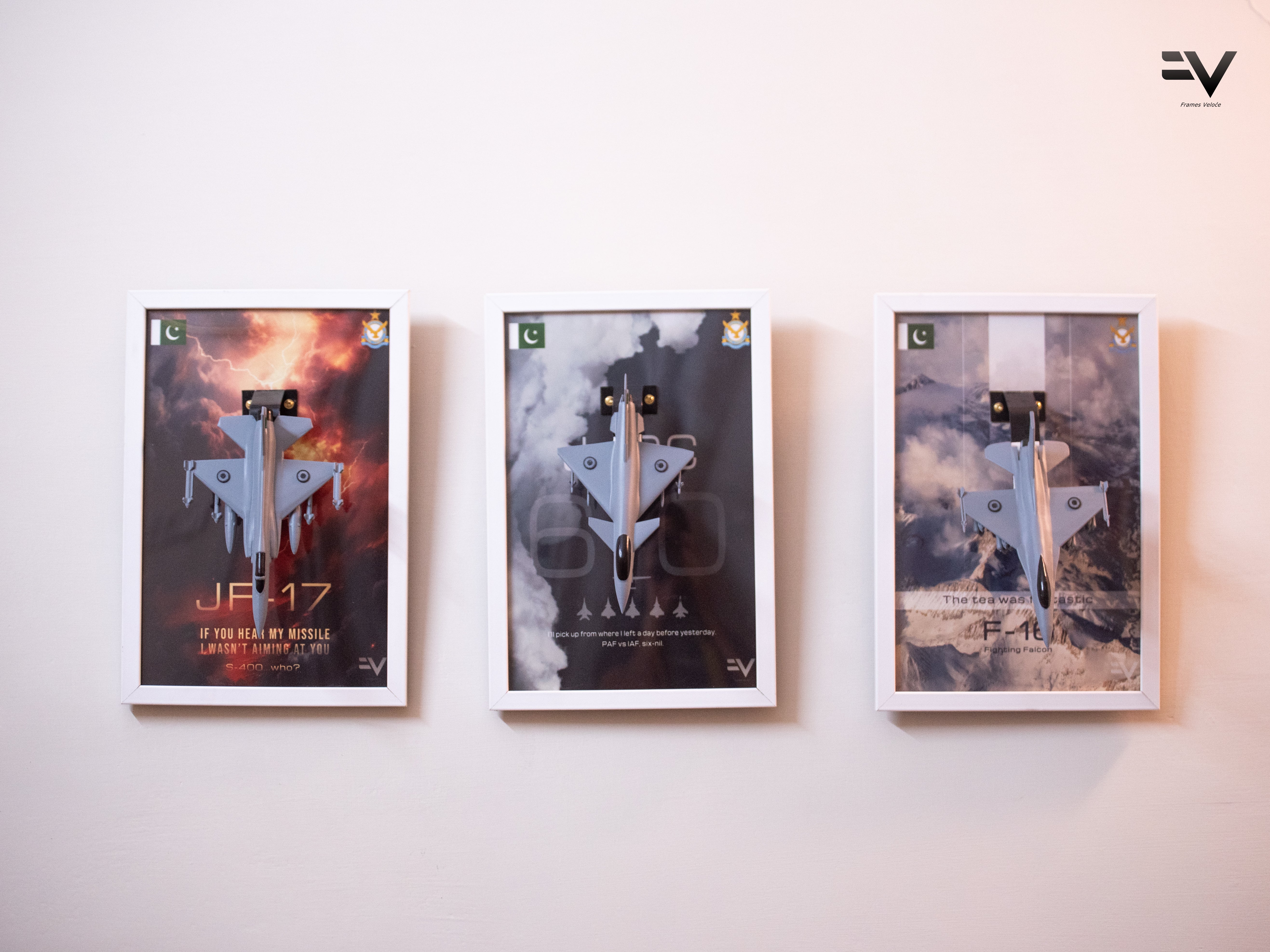 Air Dominance Trio – Standard Frame Bundle (3-Piece Set) – Frames Veloće
